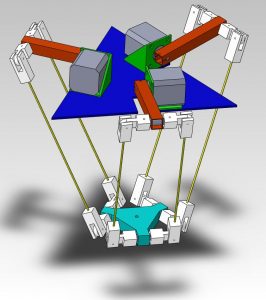 Building a Delta Robot: 3D model version 2 – Marginally Clever Robots