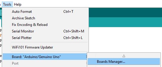 arduino tools boards manager – Marginally Clever Robots